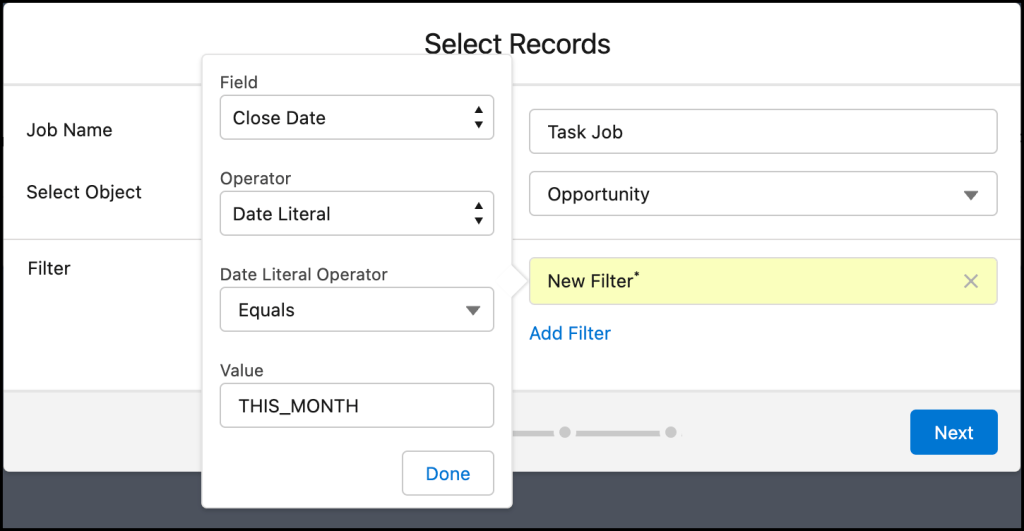 Aceleración de registros de actualización masiva mediante Data Action Platform – EGA Futura