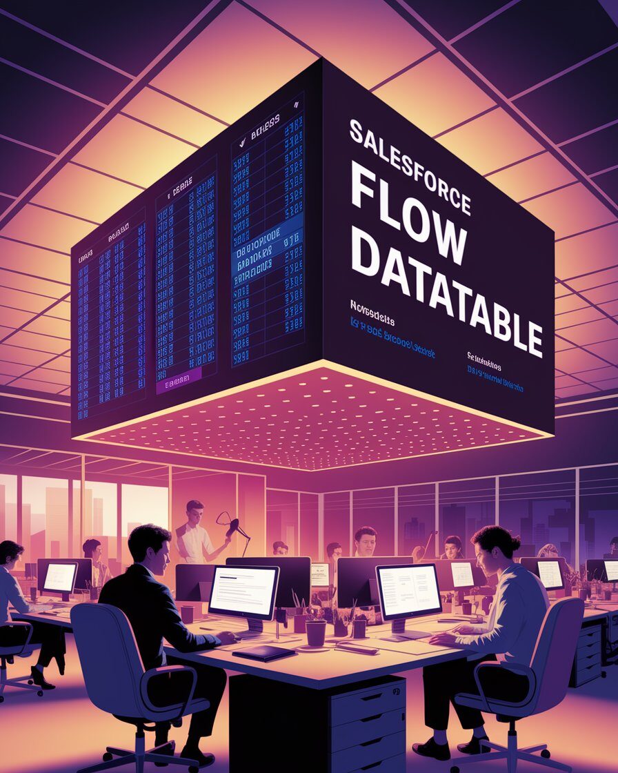 Componente Salesforce Flow Datatable → Un cambio de juego para los usuarios de Flow Builder ...